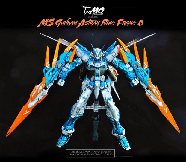 Custom Build: MG 1/100 Gundam Astray Blue Frame D