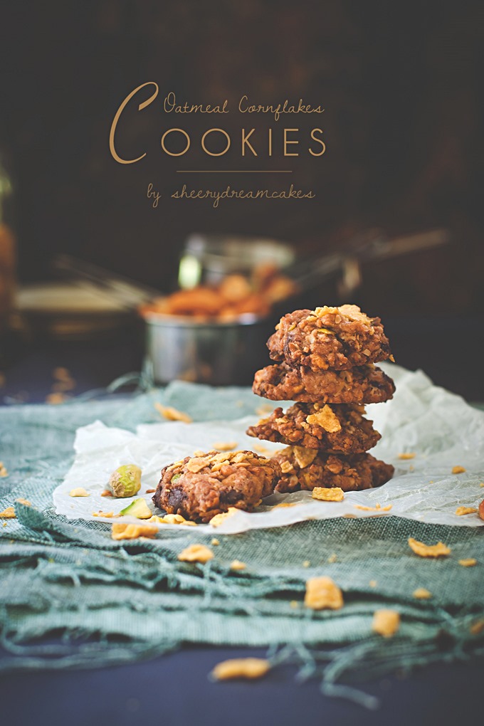 Melley Mey's Kitchen : ~ Resipi Biskut Oatmeal Cornflakes...