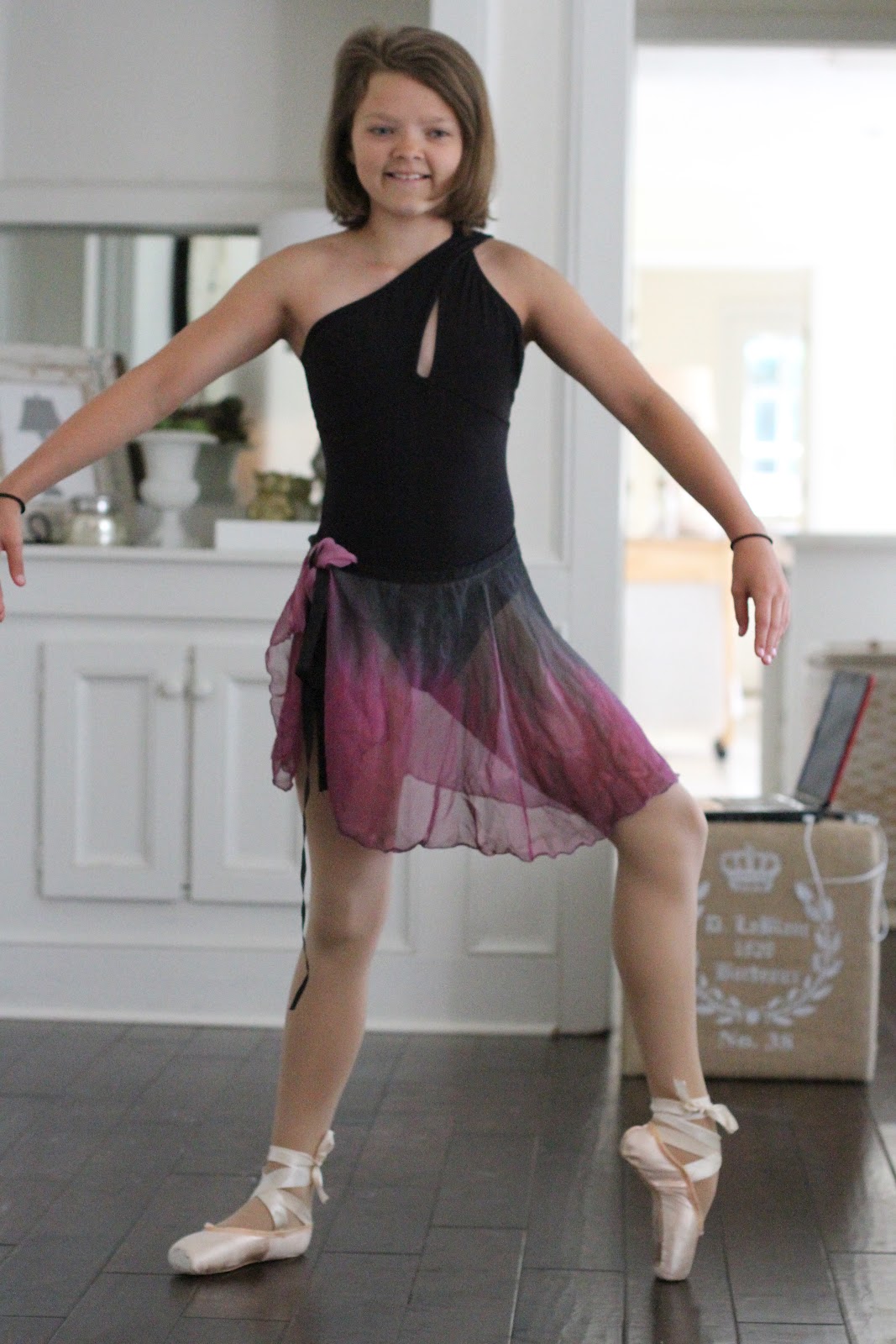 simple thoughts: morning ballerina