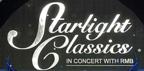 .: The 2018 RMB Starlight Classics concert at Vergelegen