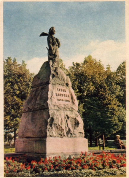 Postcards from the Past: Lydia Koidula. Estonia