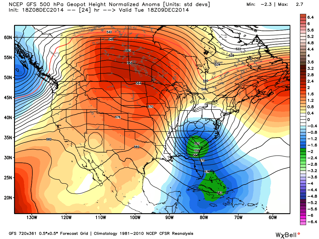 MWN Blog: Ridges and troughs: signs of fluctuating temperatures this week