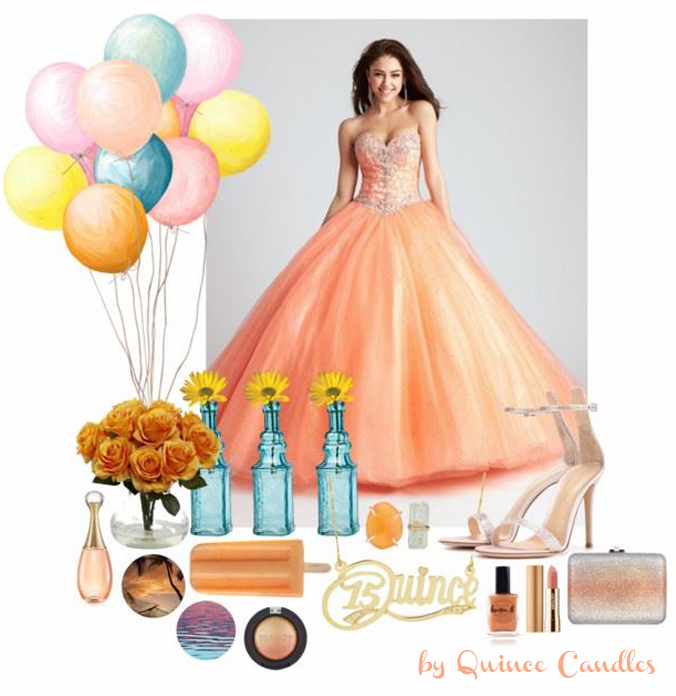 Summer Sunset Quinceanera Sweet Fifteen Theme | Quince Candles