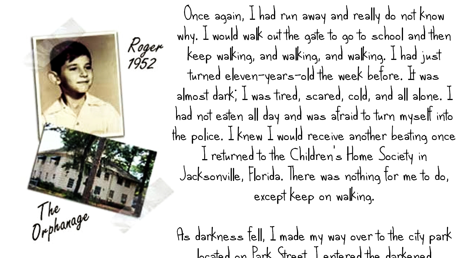 The magic letter - A True Story -- Roger Dean Kiser