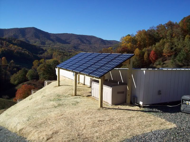 Mike and Lisa's World: Chapter 32...Kitchen Counter And Solar Rack
