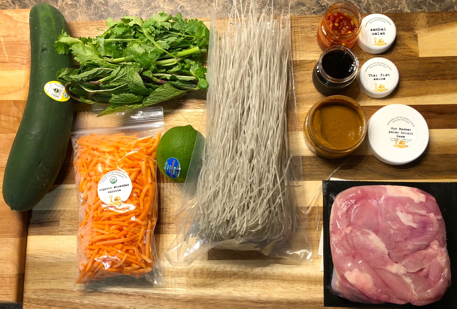 25th Sun Basket Meal Kit Review & $40 Coupon - Blue Skies for Me Please
