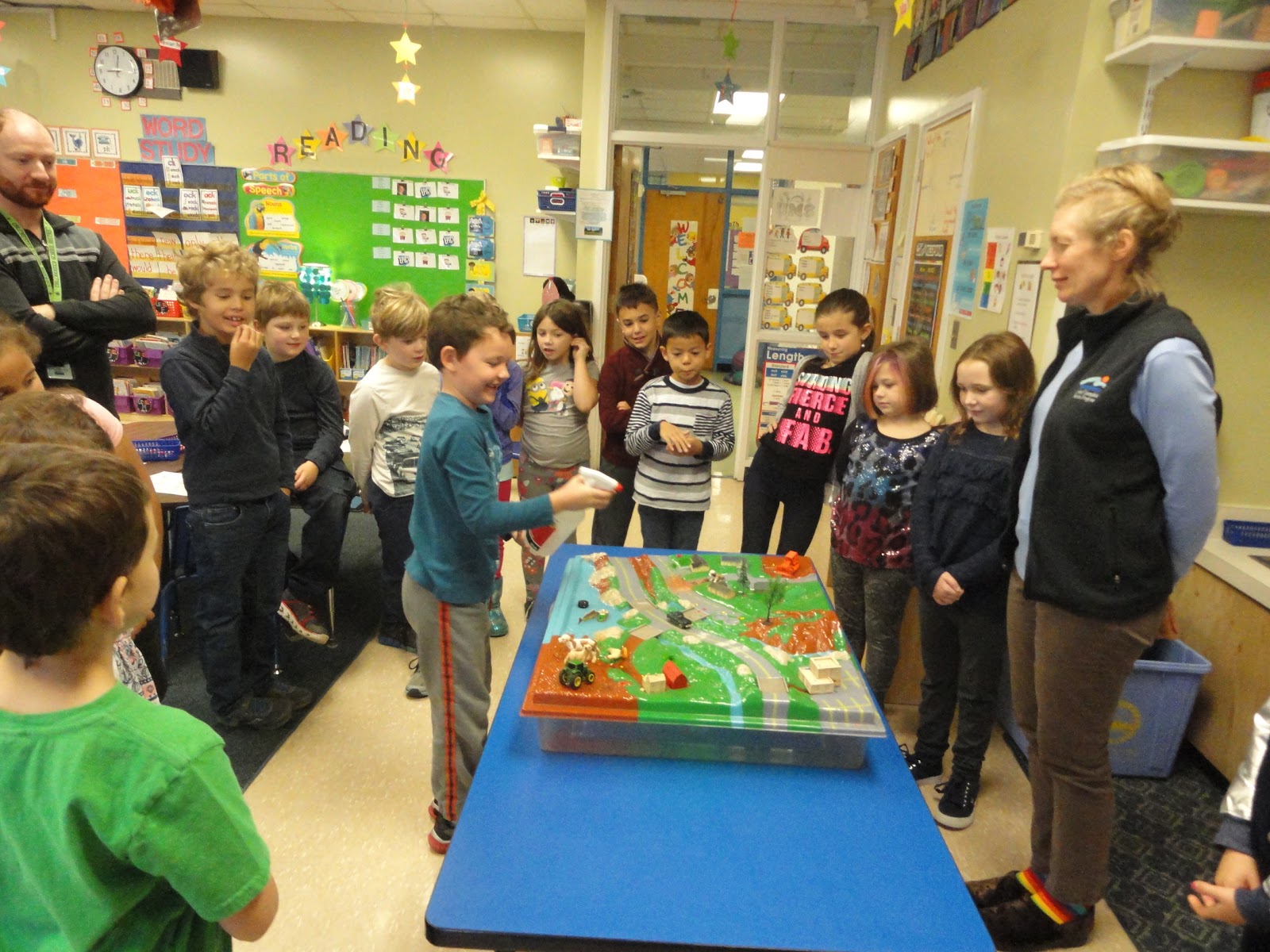 Mrs. Davis' Second Grade Blog: Watershed Model