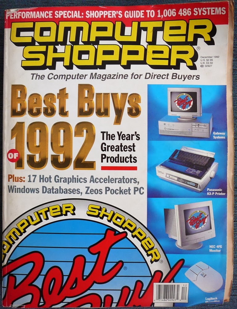 Oportunitats i saldos 3 x 2: Computer Shopper”, desembre de 1992