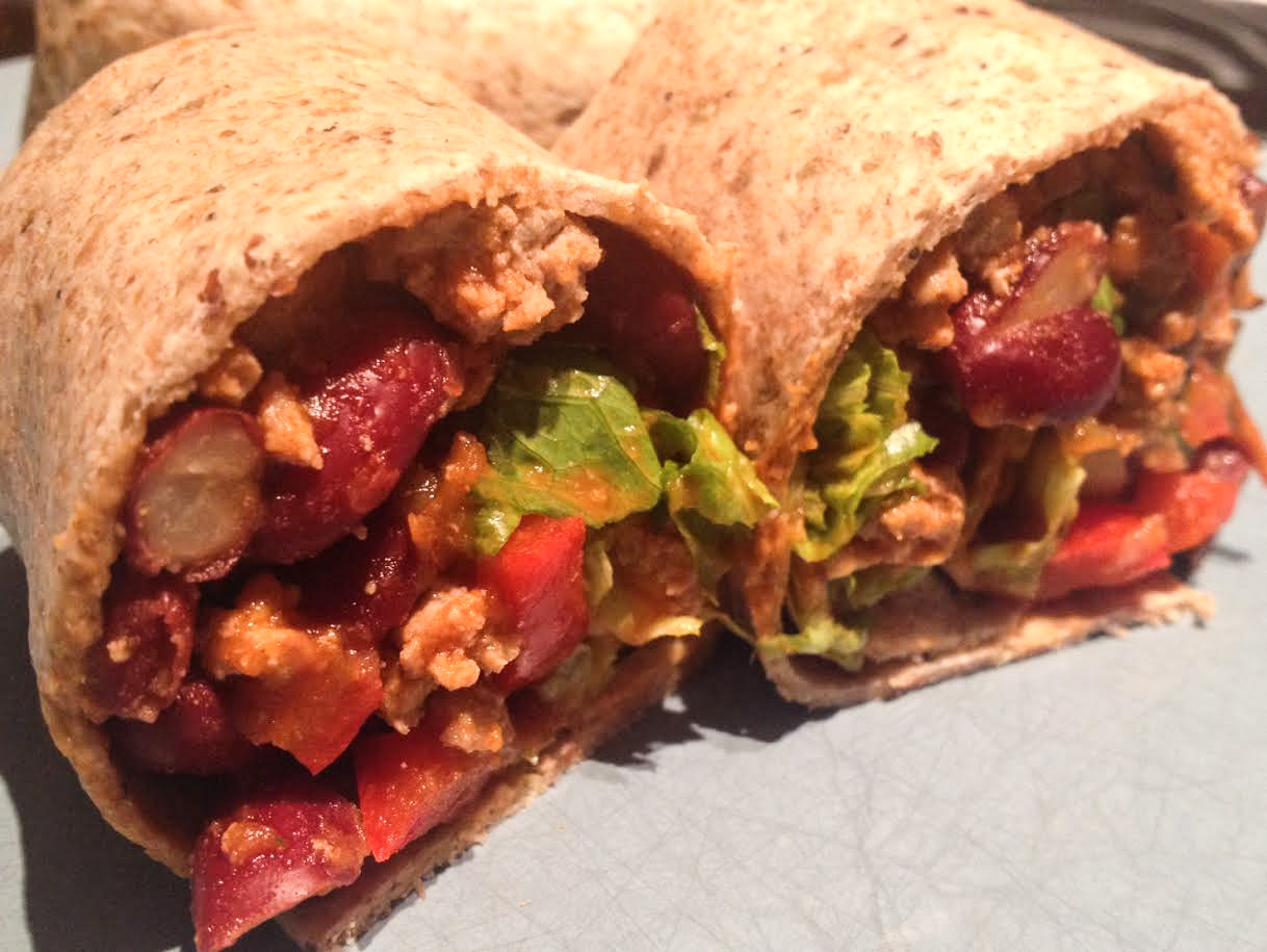The Bachelor's Cookhouse: Turkey Wrap on Whole Grain