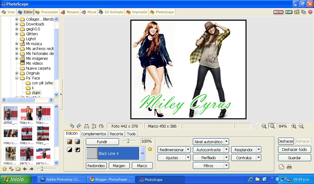 Photoshoper: Como hacer blends por Photoscape
