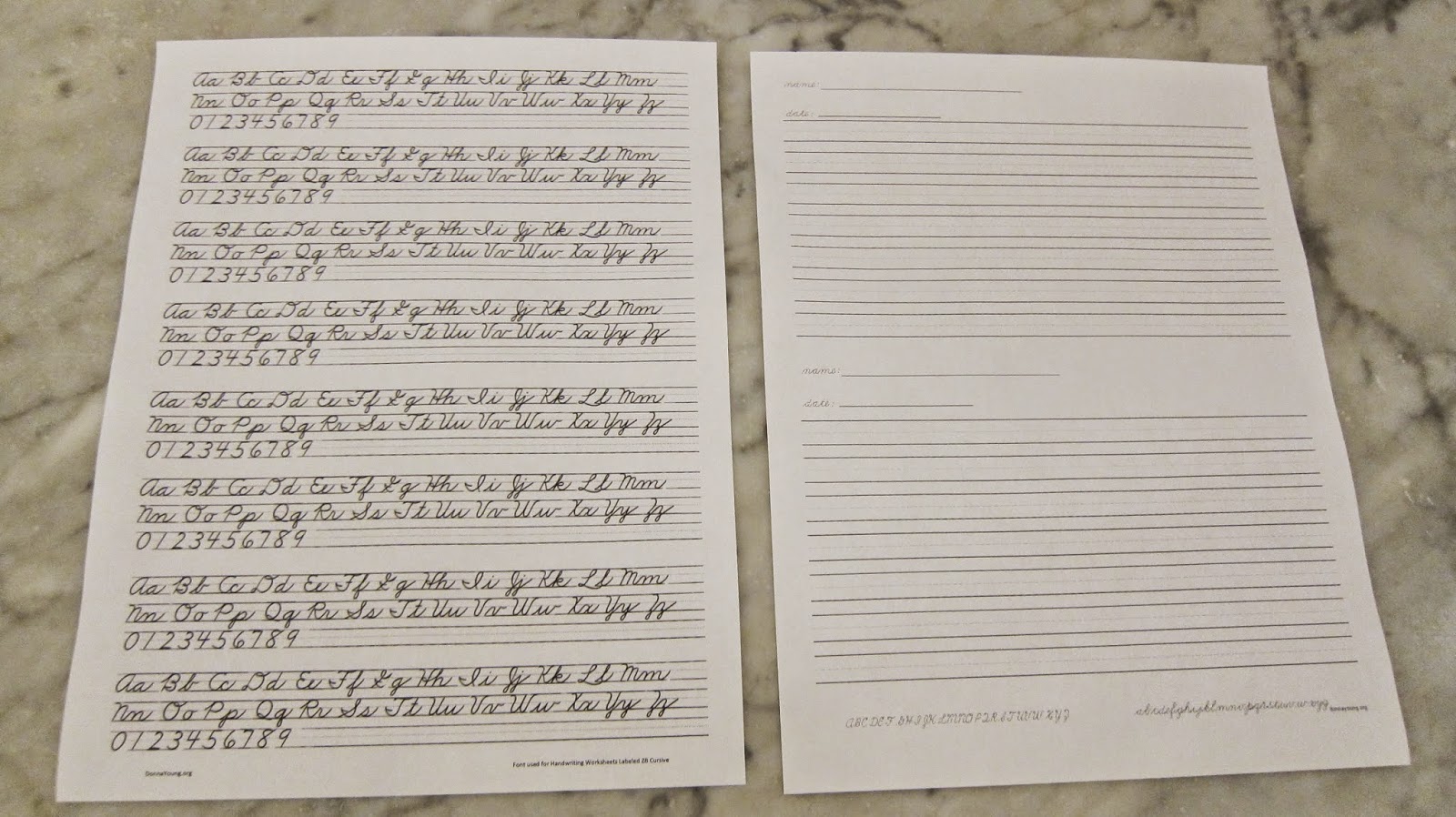 Prettyluckygirl: PENMANSHIP 101