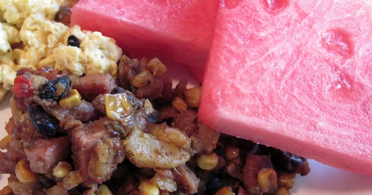 Under the Big Oak Tree: Southwestern Potato Hash with SPAM