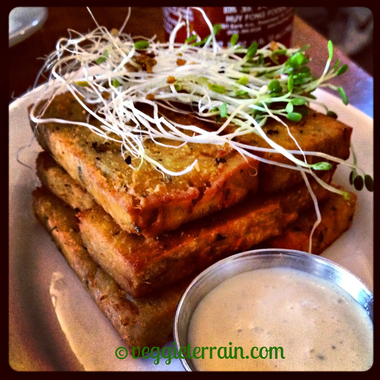 Veggie Terrain: {VeganMoFo} Restaurant Review: Peacefood Cafe