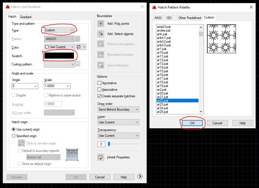 Cara Menggunakan Custom Hatch di AutoCAD - Arsitur Studio