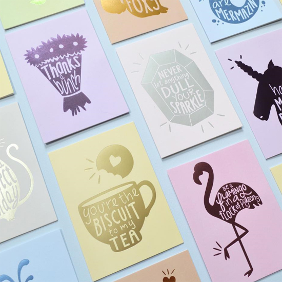 print & pattern: CARDS & PAPER - raspberry blossom