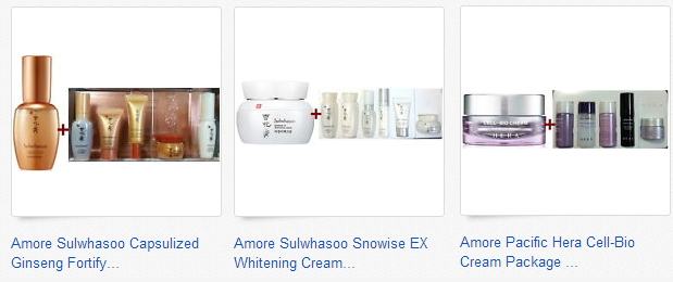 Korean Skin Care, Make-up: Amore Pacific Beautiful Packages Available.