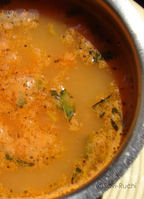 Savi-Ruchi: Thili Saaru (Udupi rasam/soup)