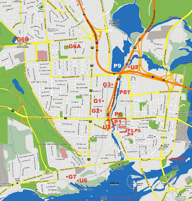Géo-Outaouais: Calcaires hullois : la carte