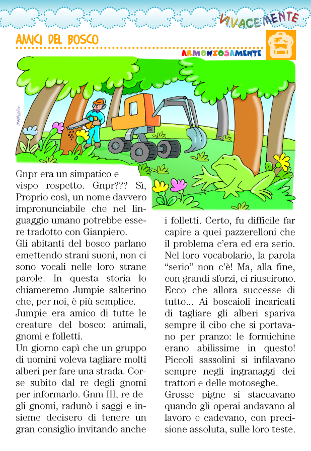 VIVACEMENTE il giornalino del cuore e della mente: Racconto per bambini ...