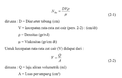 Laporan praktikum OTK-Bilangan Reynold (Nre) - WIFI'S HISTORY