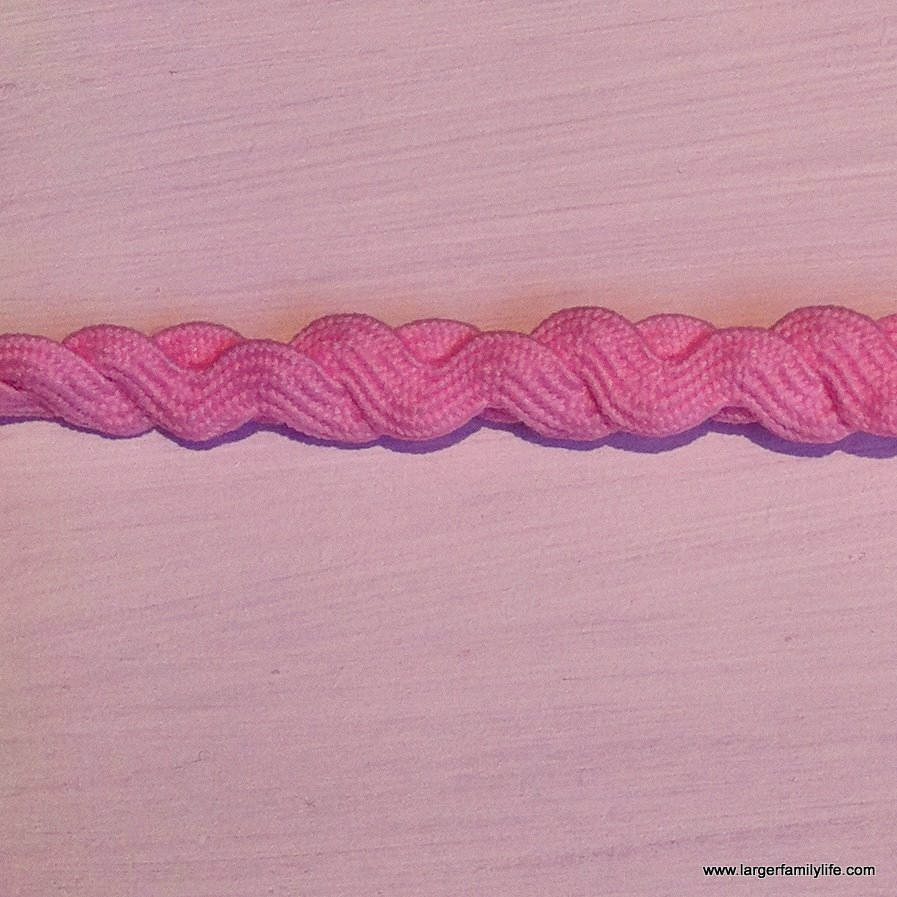 Ric Rac Rose Baby Headband | Larger Family Life