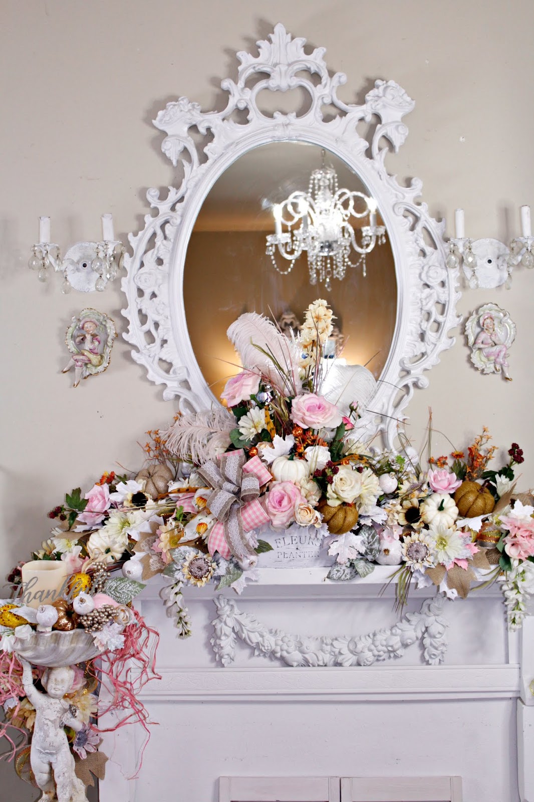 Olivia's Romantic Home: Shabby Chic Fall "I Love Fall" Series