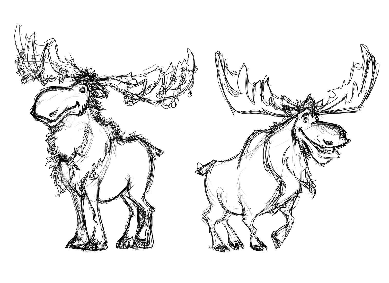 Elora's Sketchcan: Meese? Moose? ....Moxen?