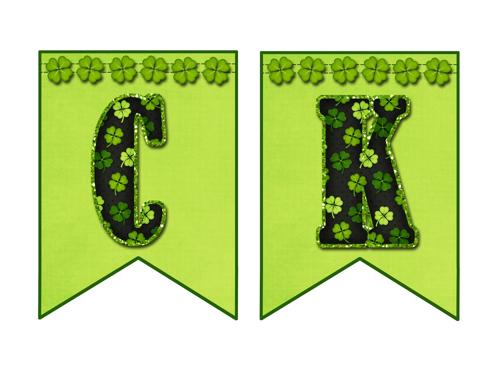 FlipChick Designs: Free LUCKY Banner!