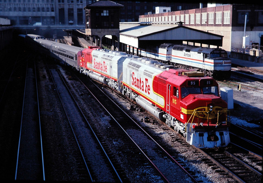 Industrial History: Harrison Street Tower: Controlled the South Tracks ...