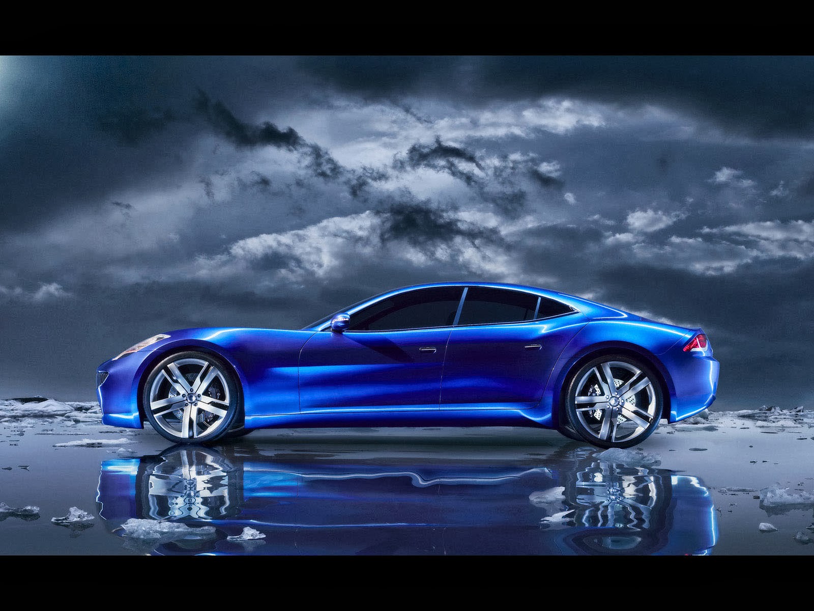 Imagenes Hilandy: Fondo de Pantalla Coche deportivo azul