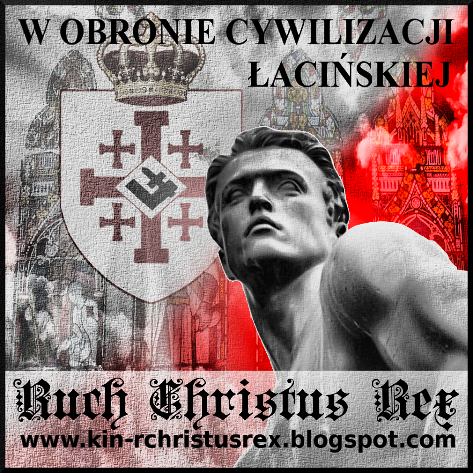 FRONT REX: RCR: W obronie cywilizacji łacińskiej (plakat)