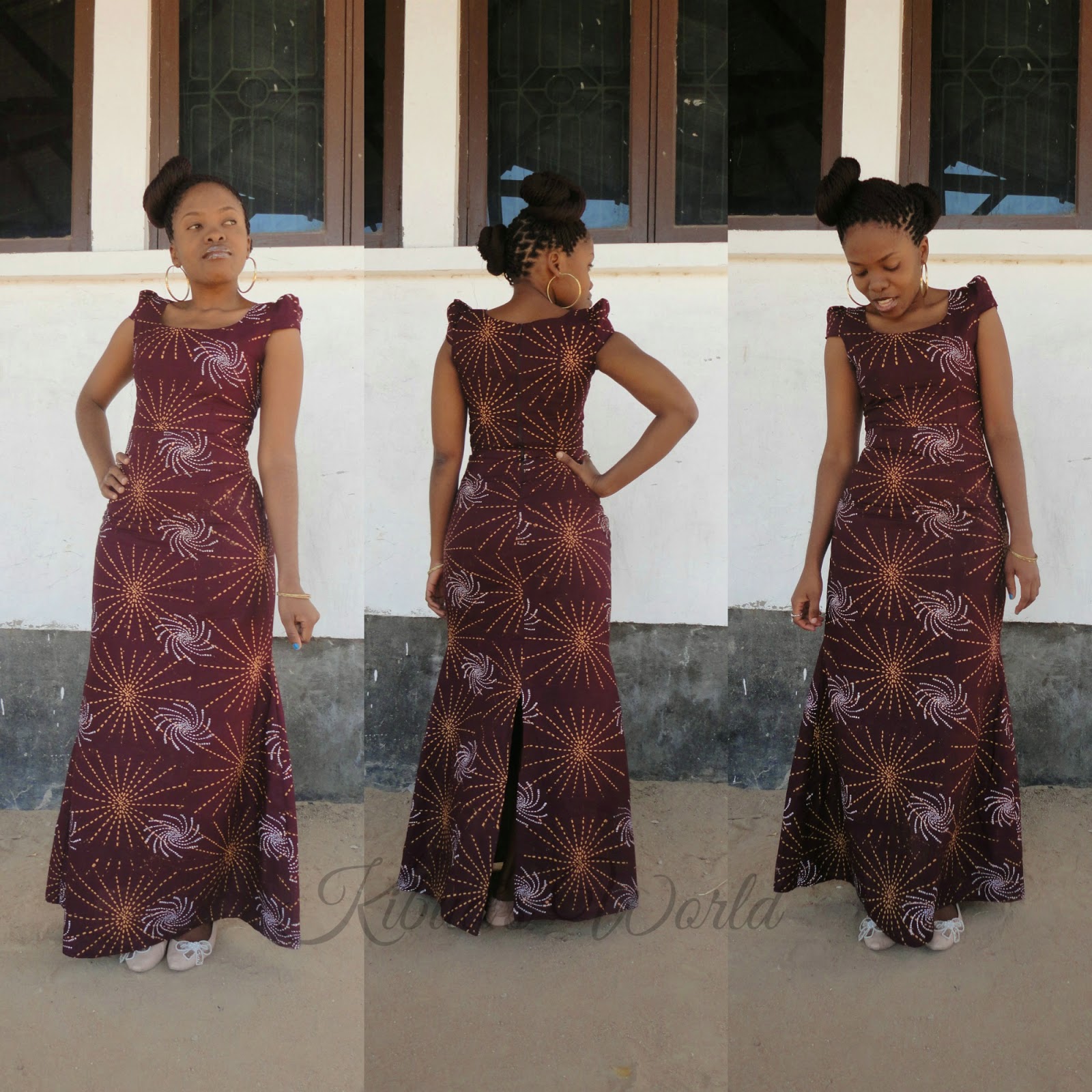 Kibua Designs: LONG BATIK DRESS