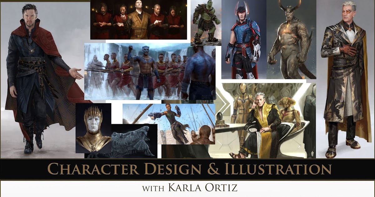 Concept Design Academy: "Character Design & Illustration" Workshop with ...