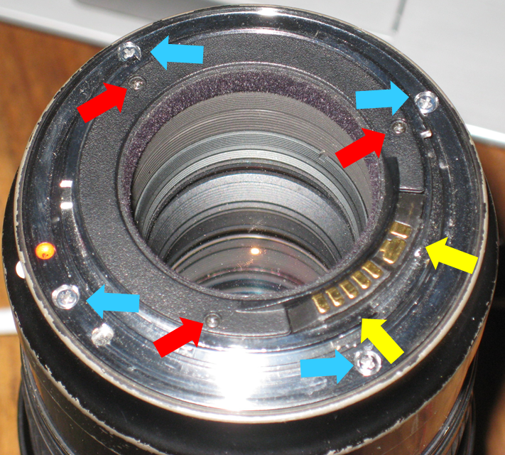 Martin Melchior's homepage: Conversion of an old Sigma lens to work ...