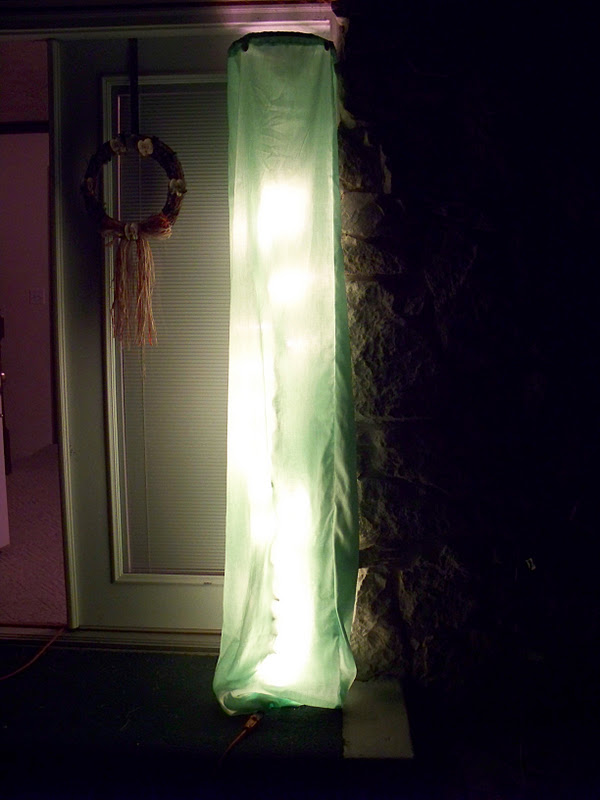 Neon Light Column Decoration