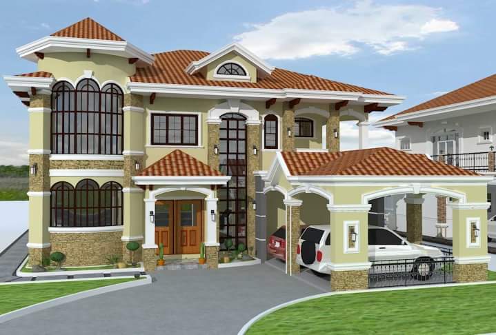 .: PICHA: Rangi Nzuri za Kupaka Nje ya Nyumba