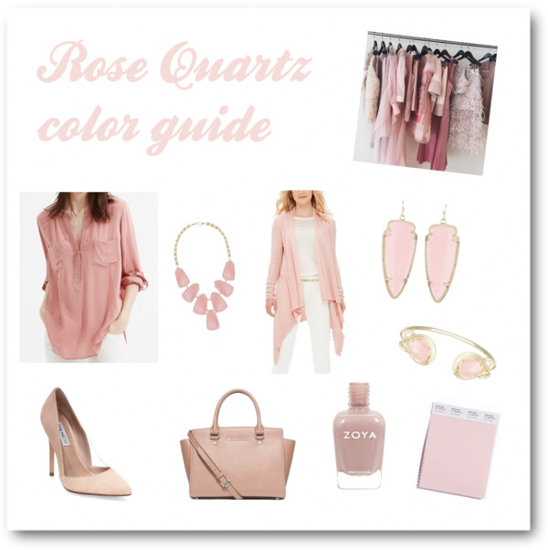 Pantone Rose Quartz - The Blondissima