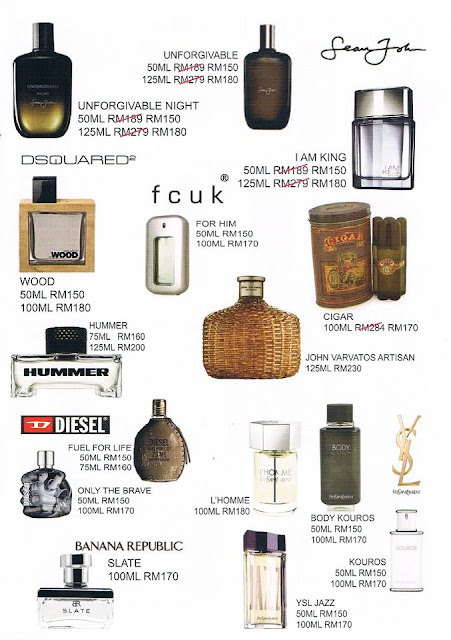 KEDAI PERFUME ONLINE: CATALOG