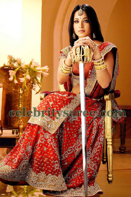 Anushka Heavy Work Wedding Saree - Saree Blouse Patterns