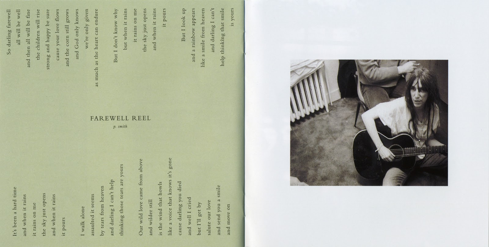 1996 Gone Again - Patti Smith - Rockronología