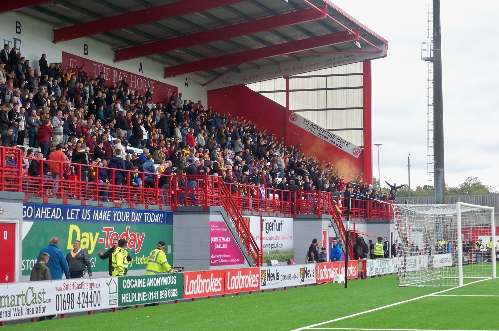 Football Grounds visited by Richard Bysouth: Hamilton Academical FC
