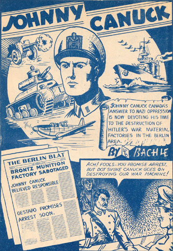 Dustbin Epitaph: The Adventures of Johnny Canuck: WWII Dime Comics