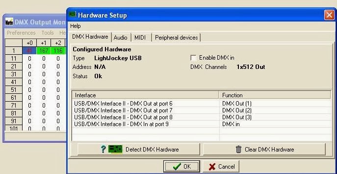 DMX512: Configure Light Jockey 2.5-2.95 build1 with KWMATIK converter ...