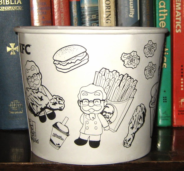 Percy's Fast Food Toy Stories : Coloring Bucket 2014 - KFC