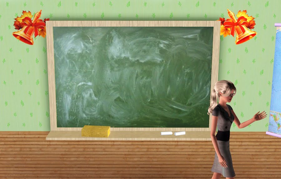 Helen-sims: TS3 School Set