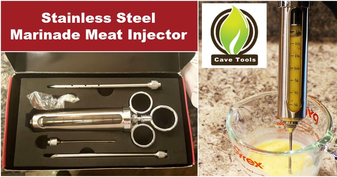 Reviews, Chews & How-Tos: Cave Tools Marinade Meat Injector Kit (Review)