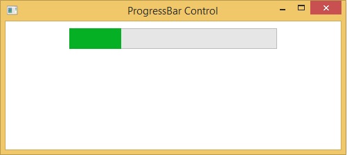 Specify Range with ProgressBar Control: WPF