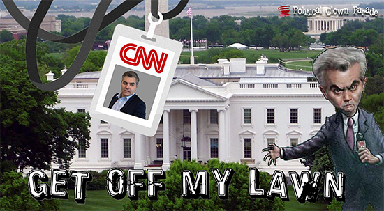 Political Clown Parade: Get Off My Lawn