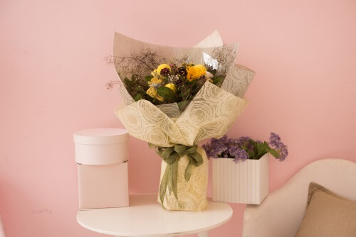 Kertas Buket Bunga / Flower Bouquet Wrapping Paper (Seri FG) - Florist ...