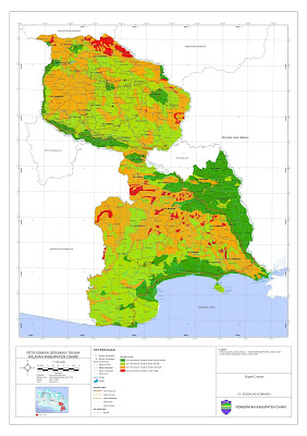 Peta Kabupaten Ciamis